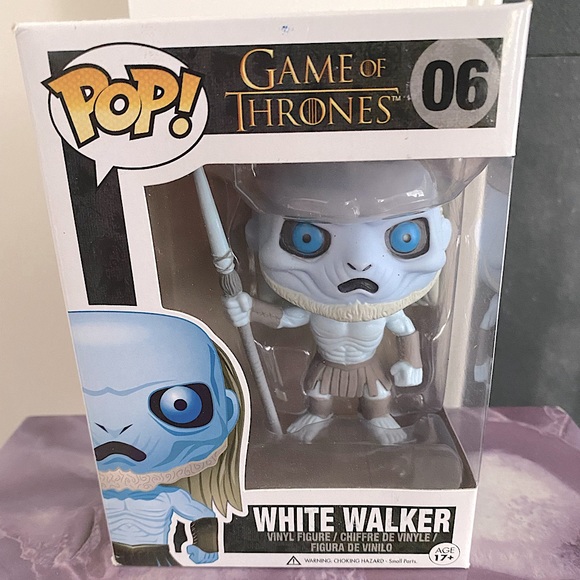 Funko | Toys | Nib Game Of Thrones White Walker 6 Edition Funko Pop ...